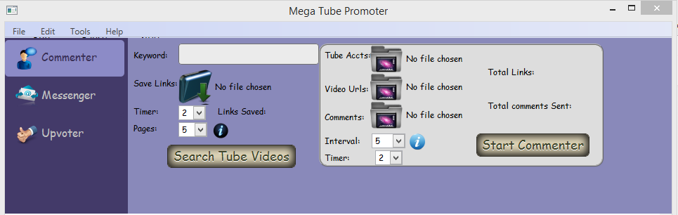 Mega Tube Promoter YouTube Marketing Software 2017 for $37 - SEOClerks