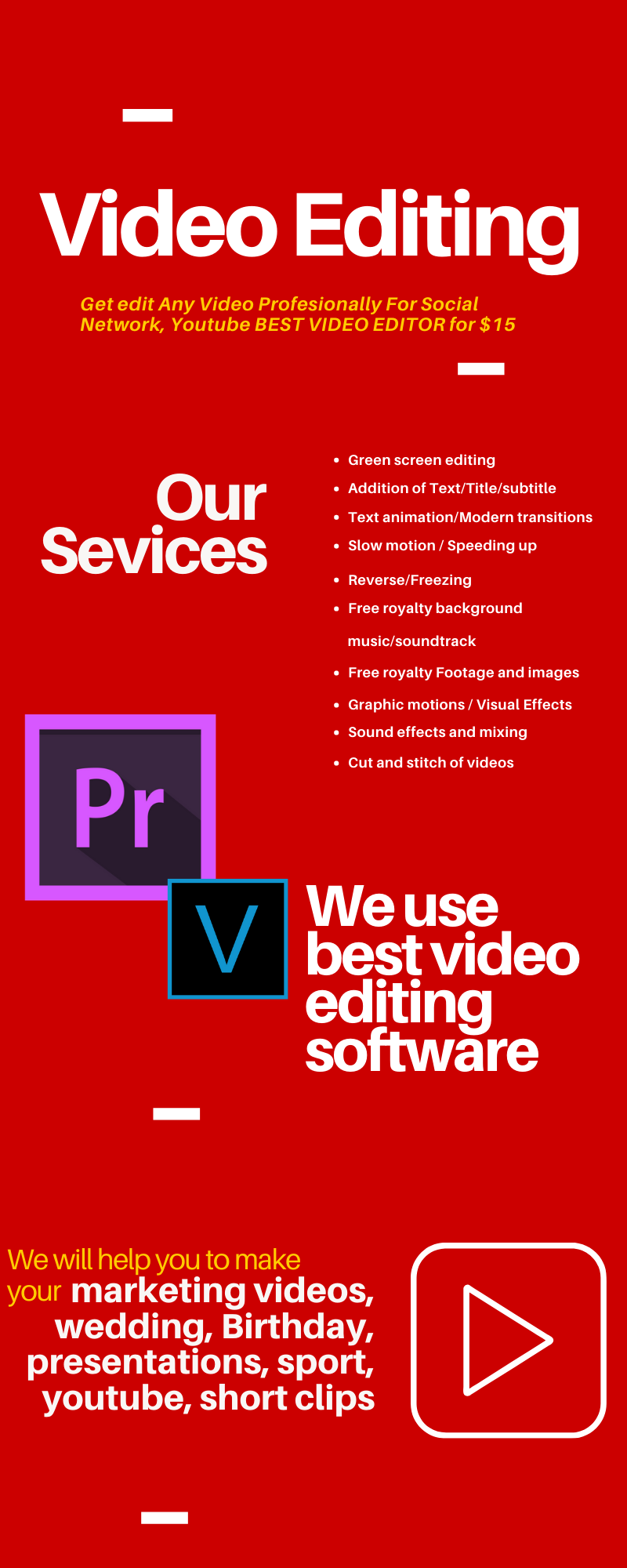 Infographic Video Editor