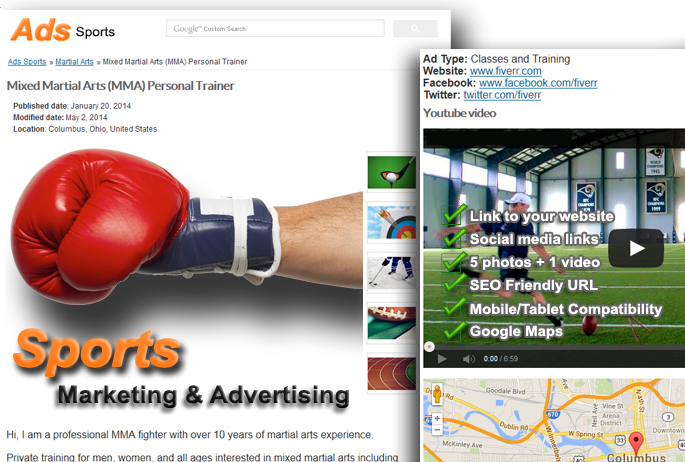 Promote your Sports, Fitness Business on our site for $5 - SEOClerks
