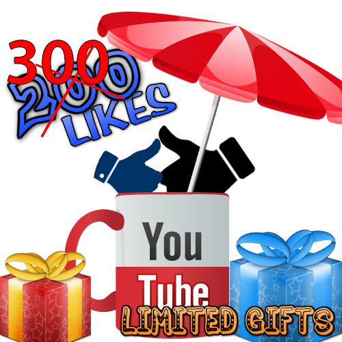 Give You 300+ Youtube Likes NO DROP with GIFT for $2 - SEOClerks