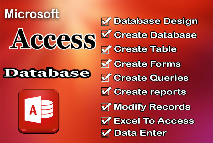 I will do any job on microsoft access databases for $5 - SEOClerks