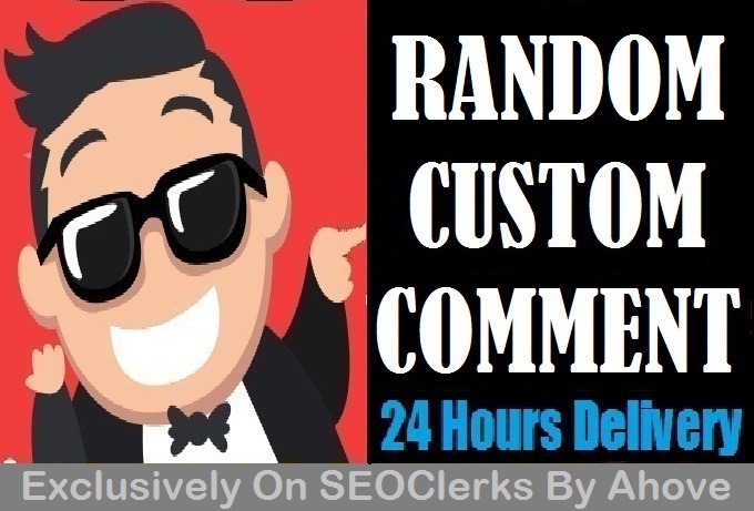 Add Instant 20 Random Or Custom Comments To Your Social Media Posts for ...