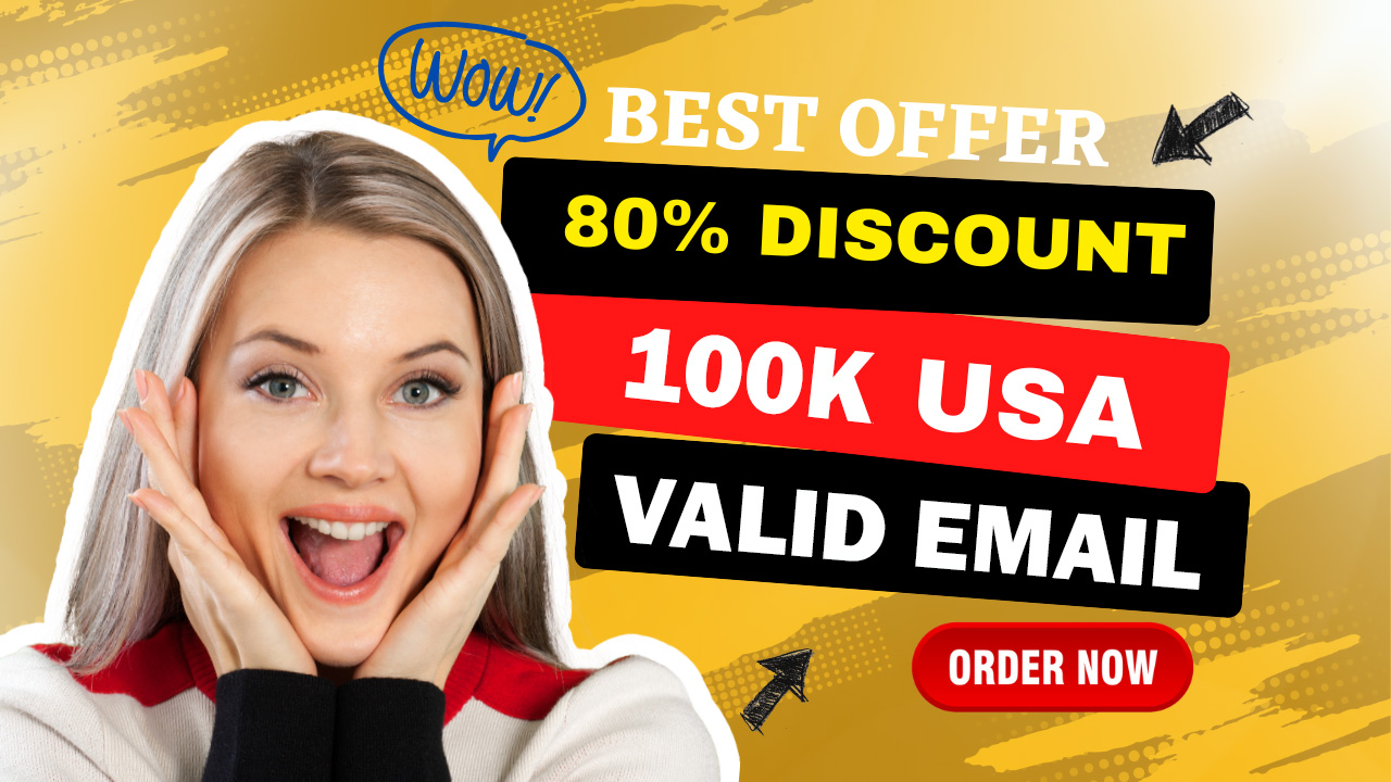 Give You 100K USA Fresh Valid Email To Boost Your Business for $3 ...