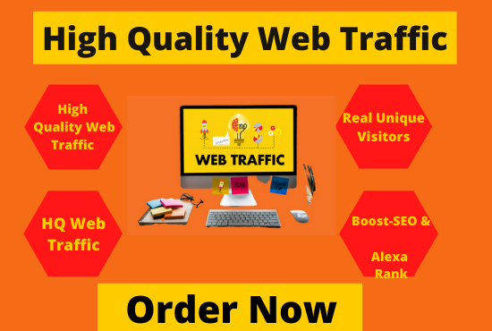 High quality Web traffic - Real visitors to your website for $10 ...