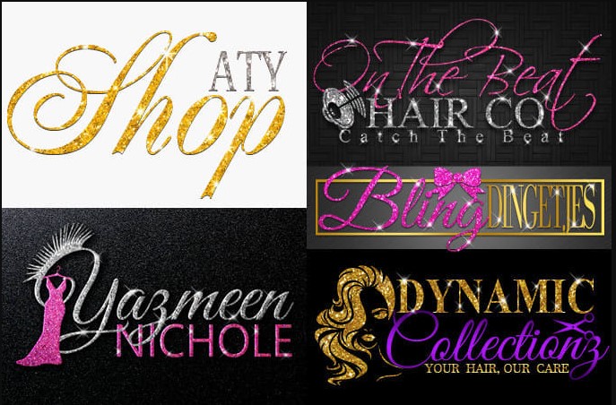 Hair Extension Logo Design