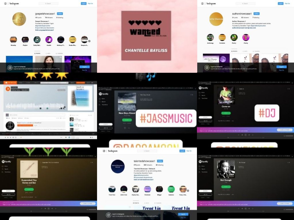 Instagram Shoutout for Music or Literature Individuals or Organisations ...