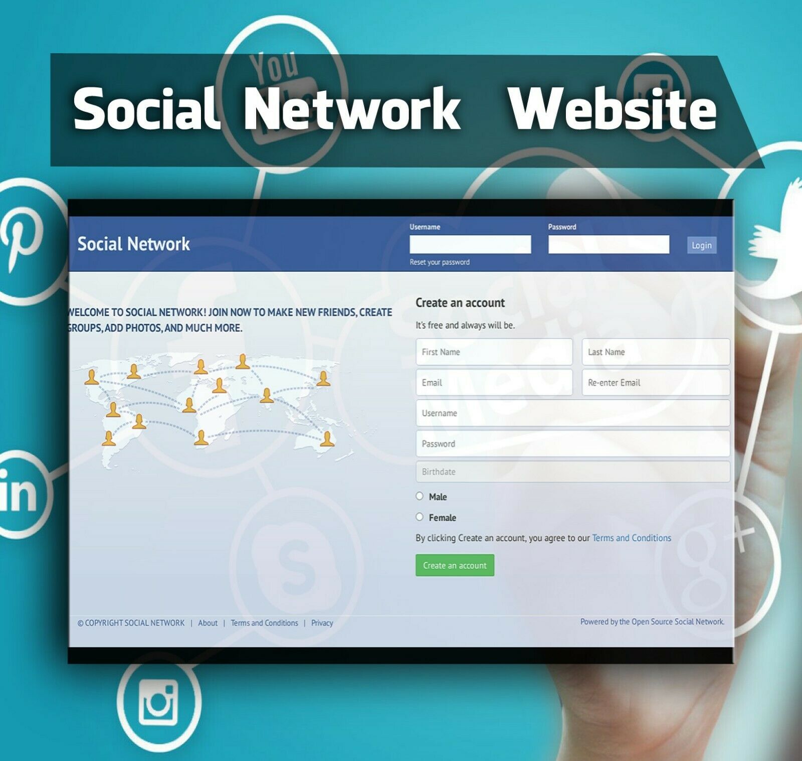 Social Network Website Installation + Amazing Bonus for $20 - SEOClerks