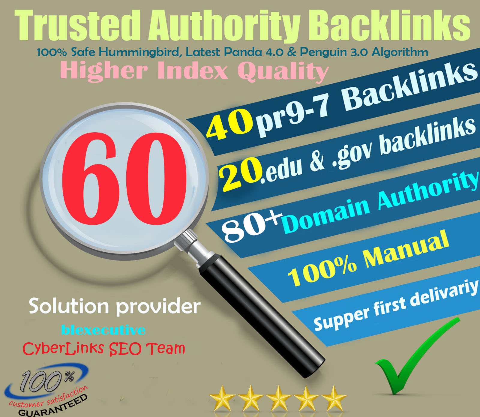 80+DA Links Juicy 60 PR9 Quality SEO Authority Backlinks for Promote ...