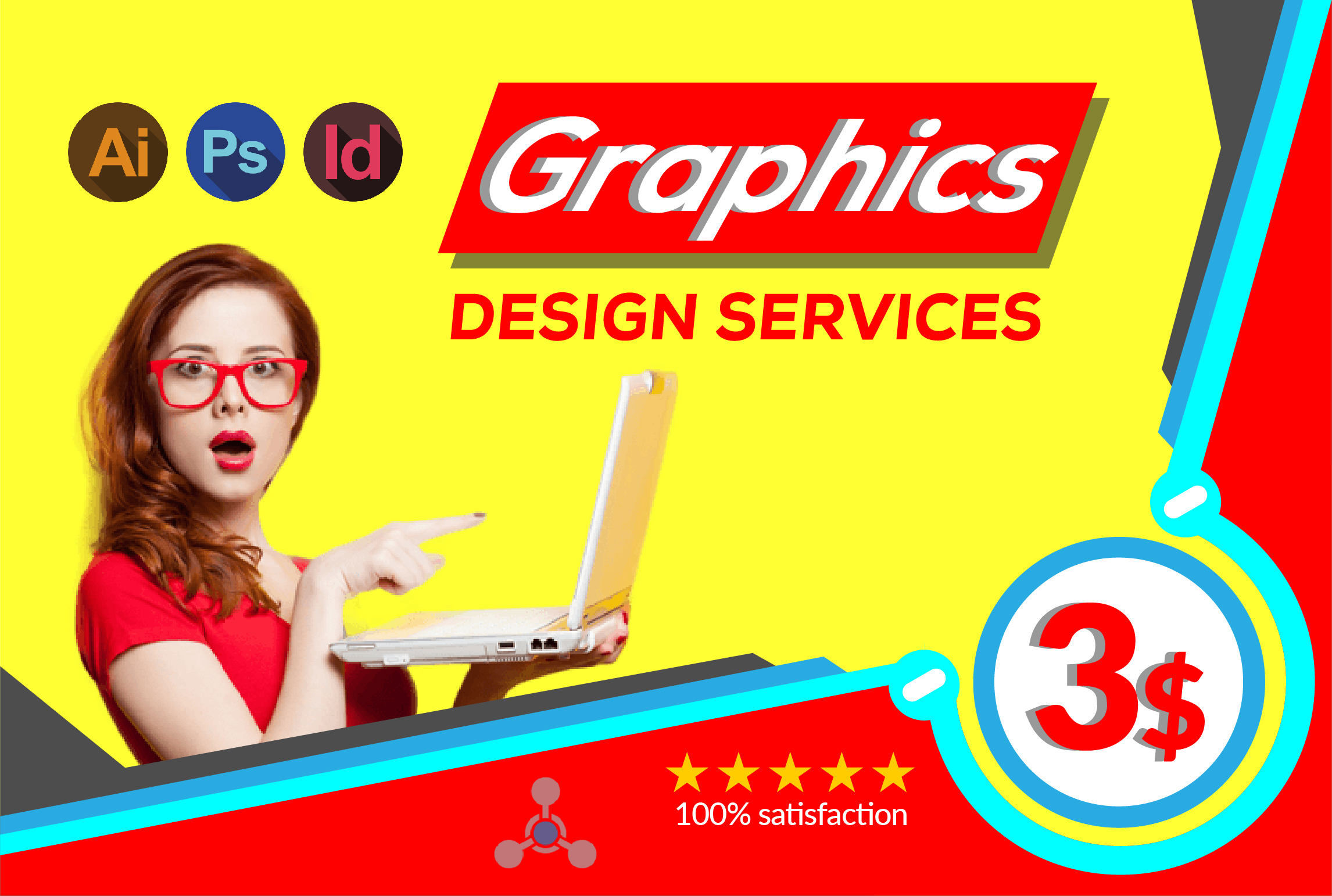 In 3 hours do any graphics design work for $5 - SEOClerks