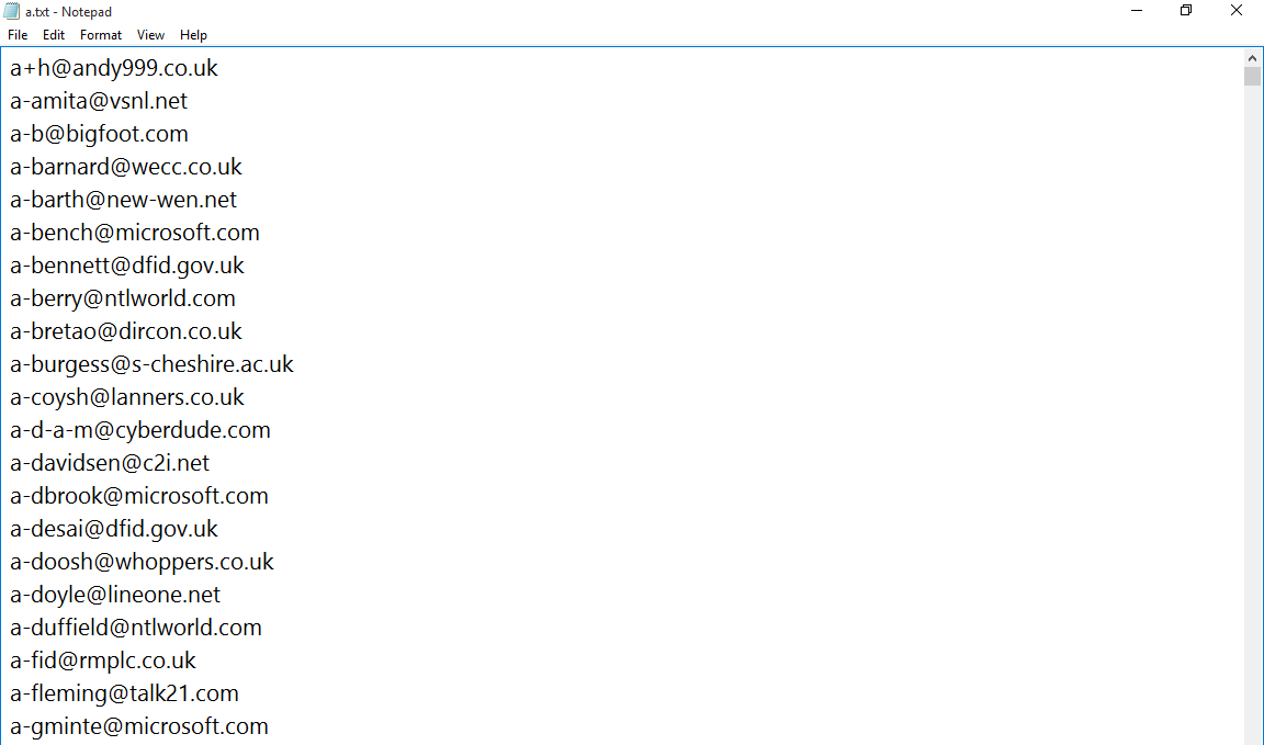 1 Million UK Emails List Instant Download for $1 - SEOClerks