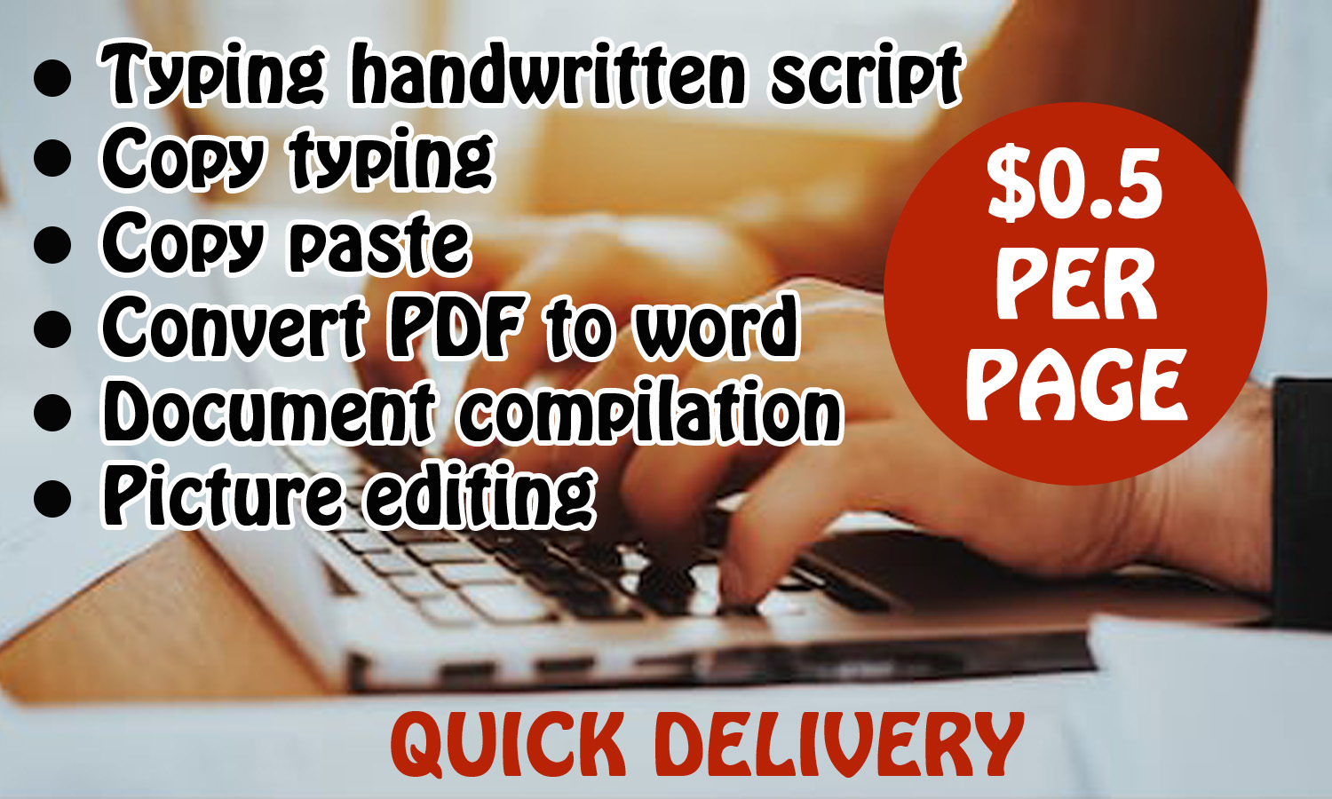 Fast and accurate typing service, create editable PDF, convert PDF or ... Fast and accurate typing service, create editable PDF, convert PDF or ...
