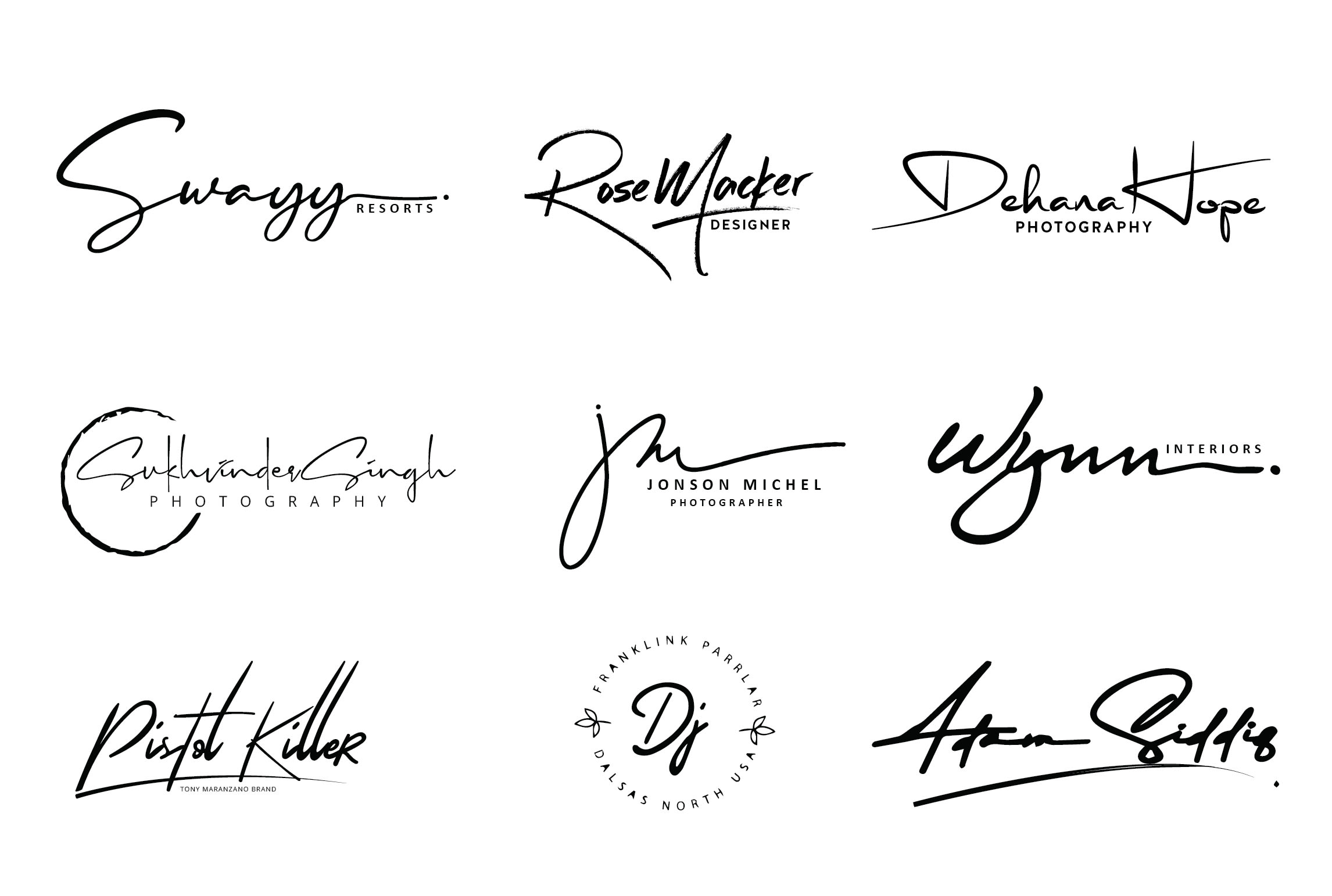 I Will Design Signature Handwritten Logo For 5 SEOClerks I Will Design Signature Handwritten Logo For 5 SEOClerks