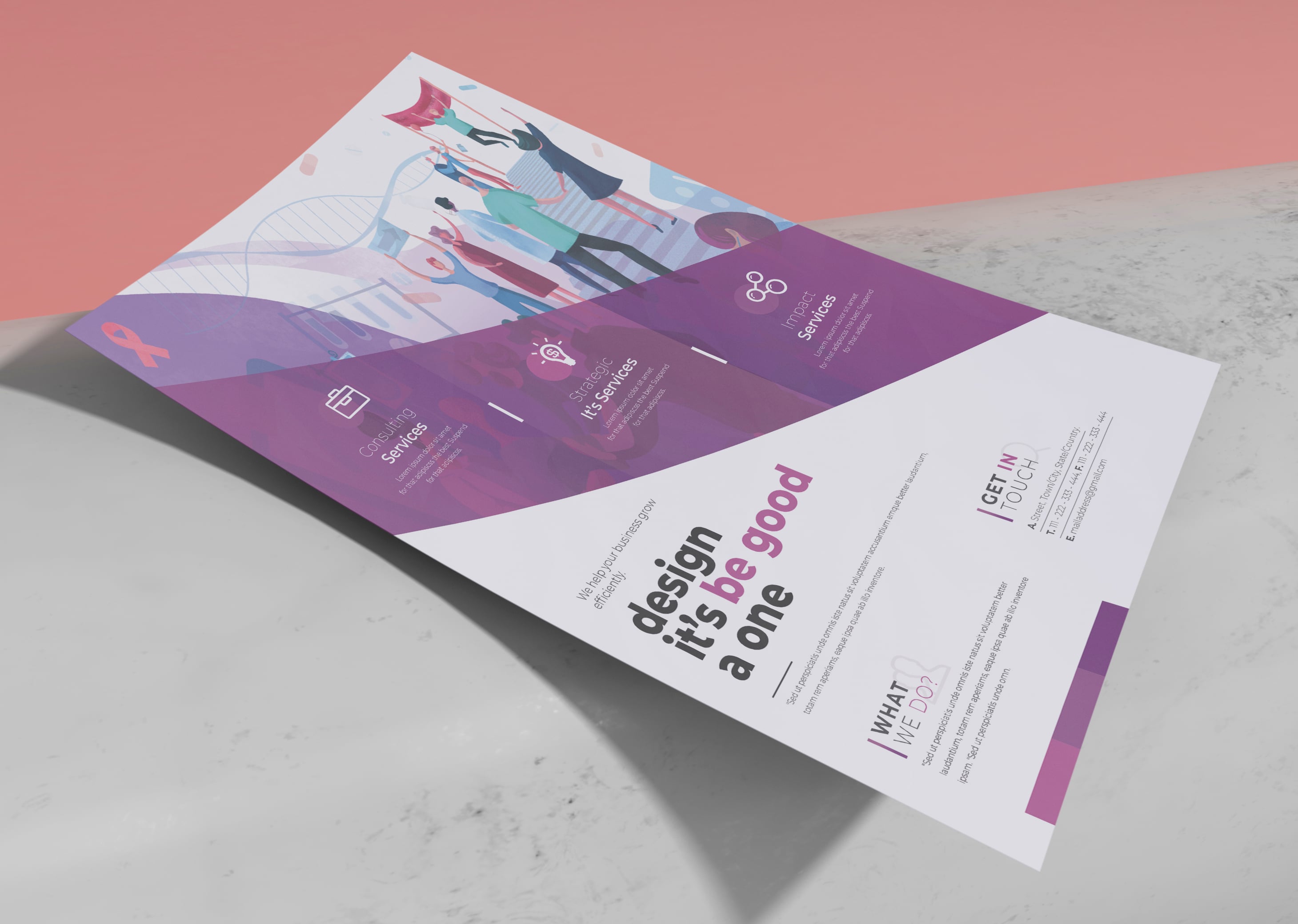 flyer or leaflet design service for $5 - SEOClerks