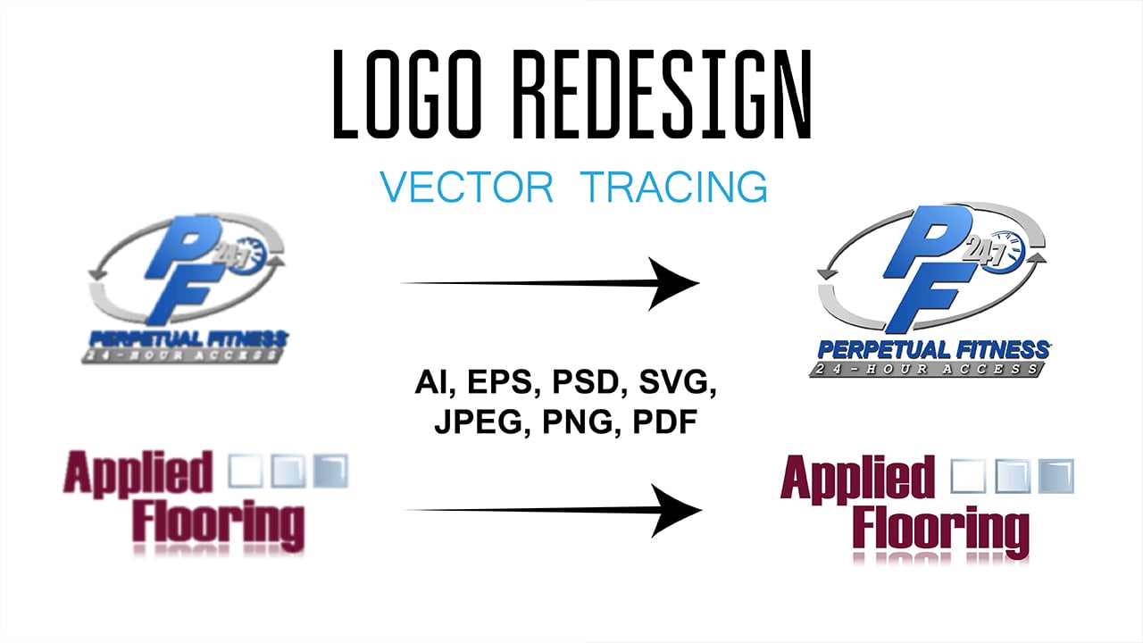 I will recreate, remake, redraw or redesign your logo in vector format ...