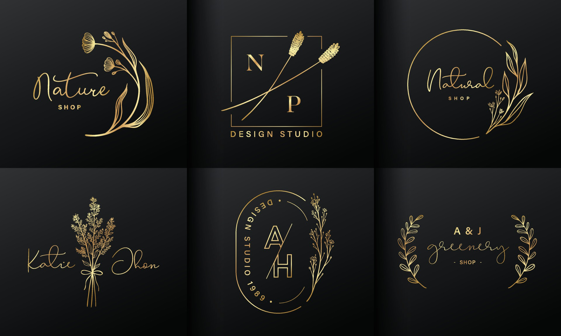 I will create Premium minimalist and luxury logo design for $30 - SEOClerks
