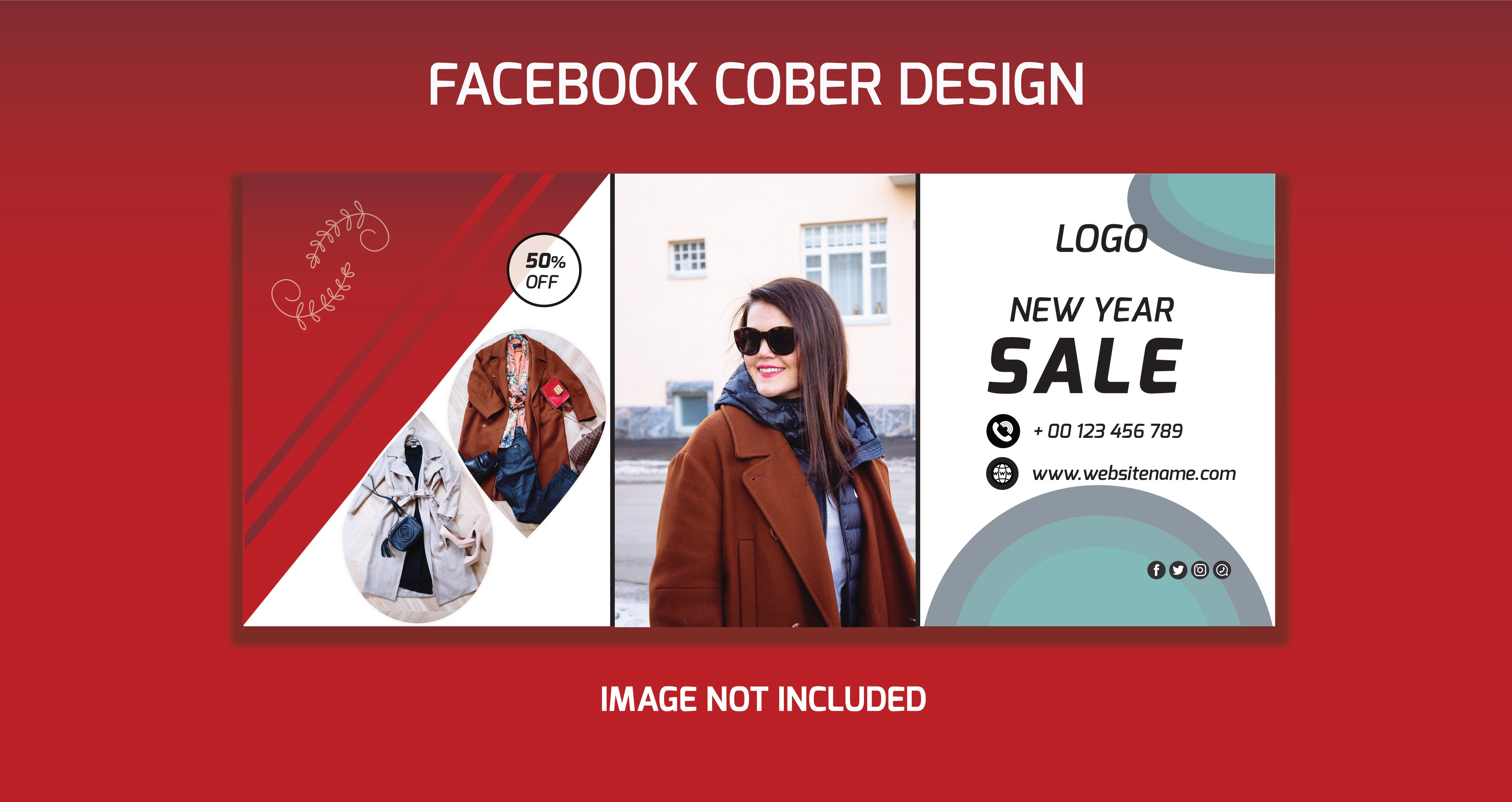 I will Create a professional Facebook Cover, ads, Business Card include ...