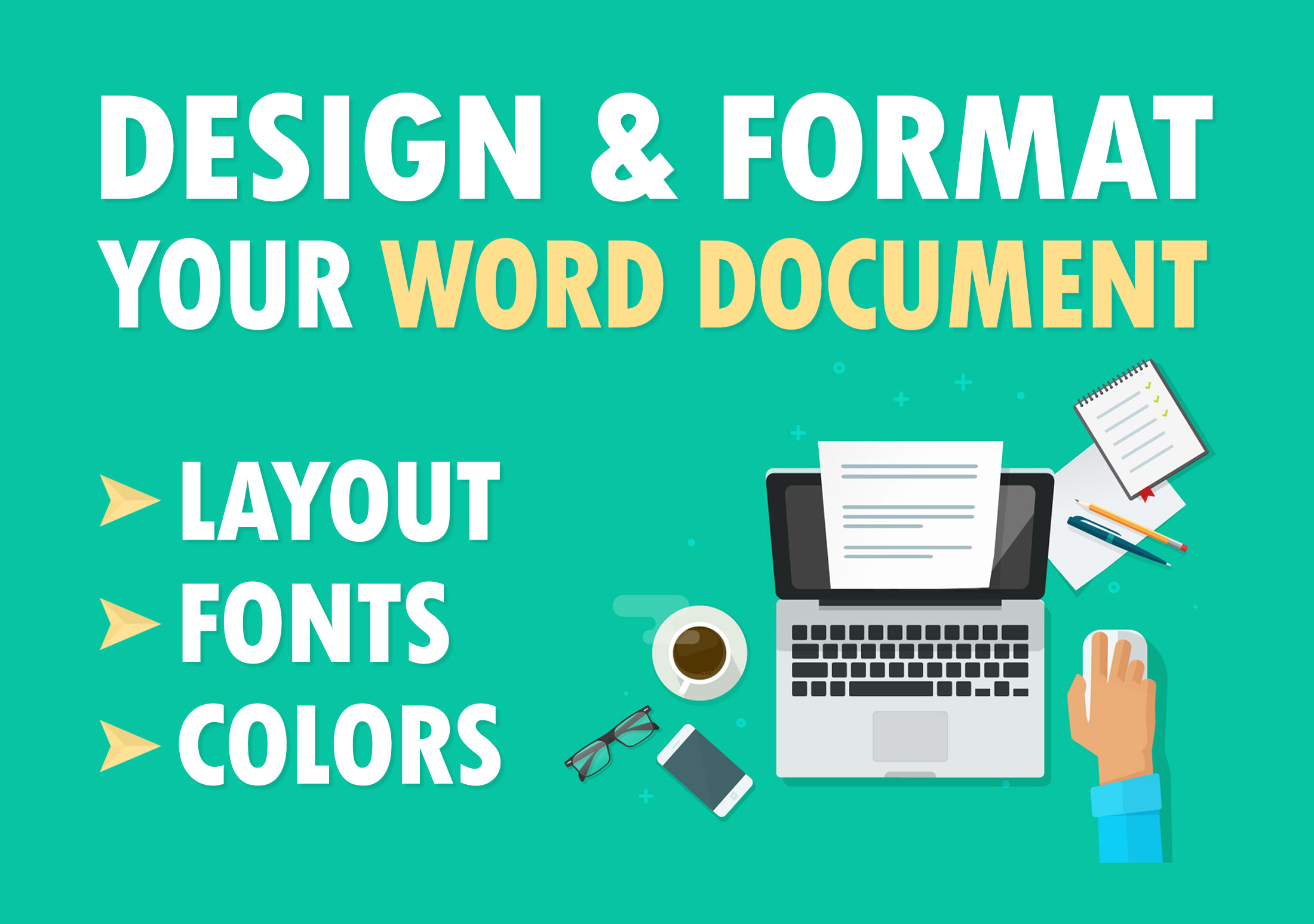 I Will Professionally Format And Design Microsoft Word Document For 2