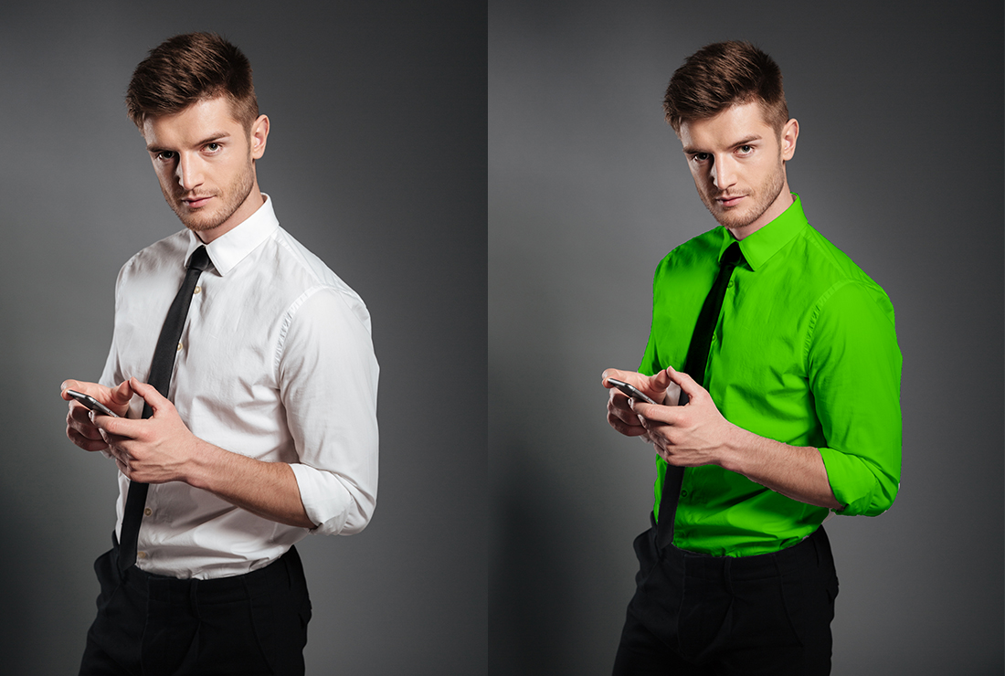 I will change the product color, and color correction, cloth, dress ...