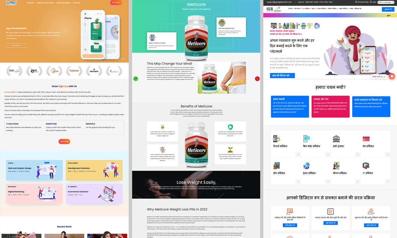 creative and professional website design for $20 - SEOClerks