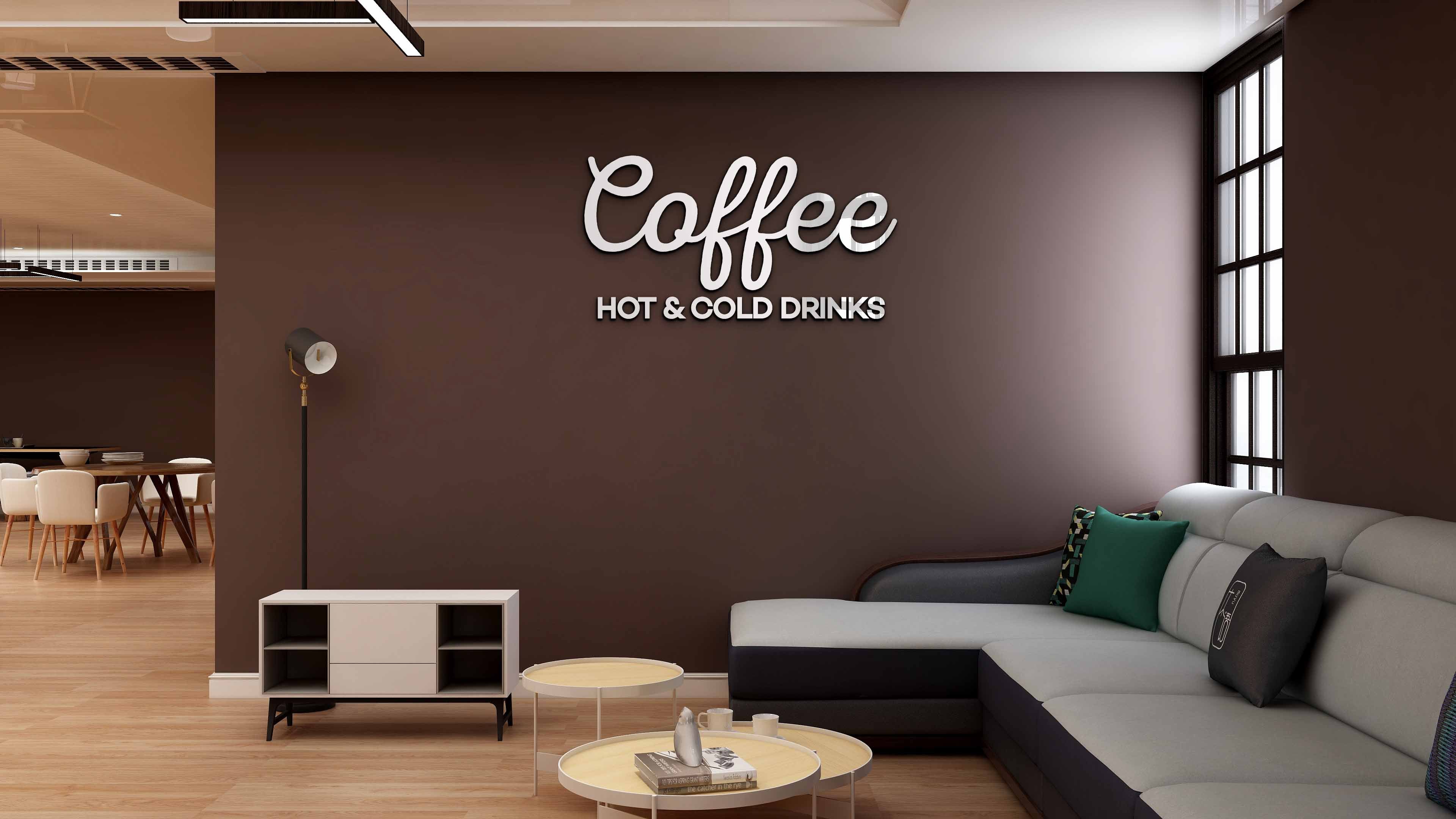 I will put your logo on 99+ Restaurant & Coffee Shop Signage Mockup for ...