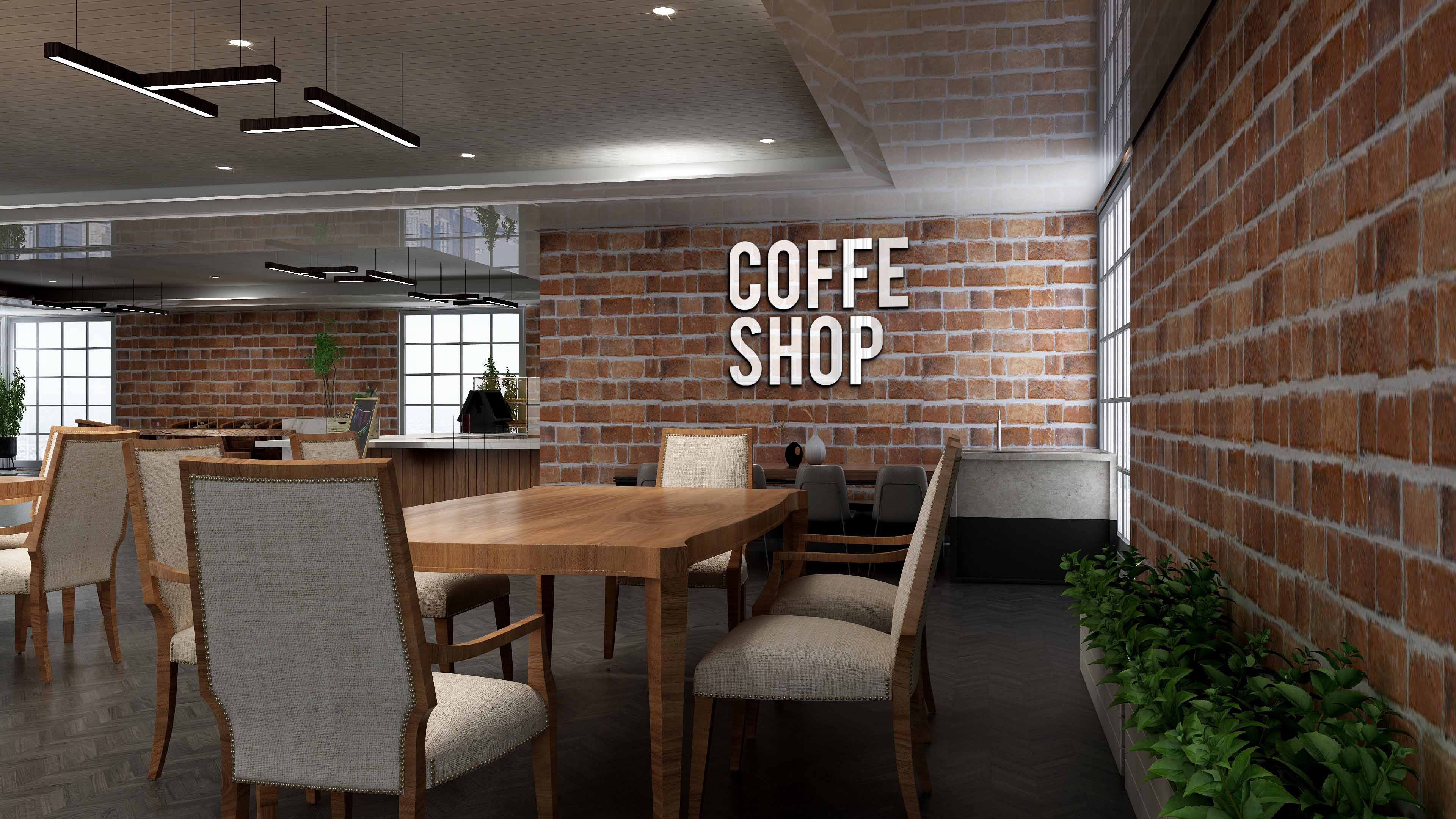 I will put your logo on 99+ Restaurant & Coffee Shop Signage Mockup for ...