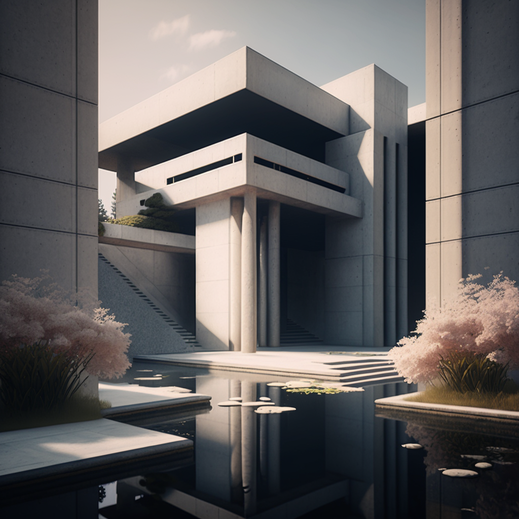 I will create stunning ai designs of buildings, architectures or homes ...