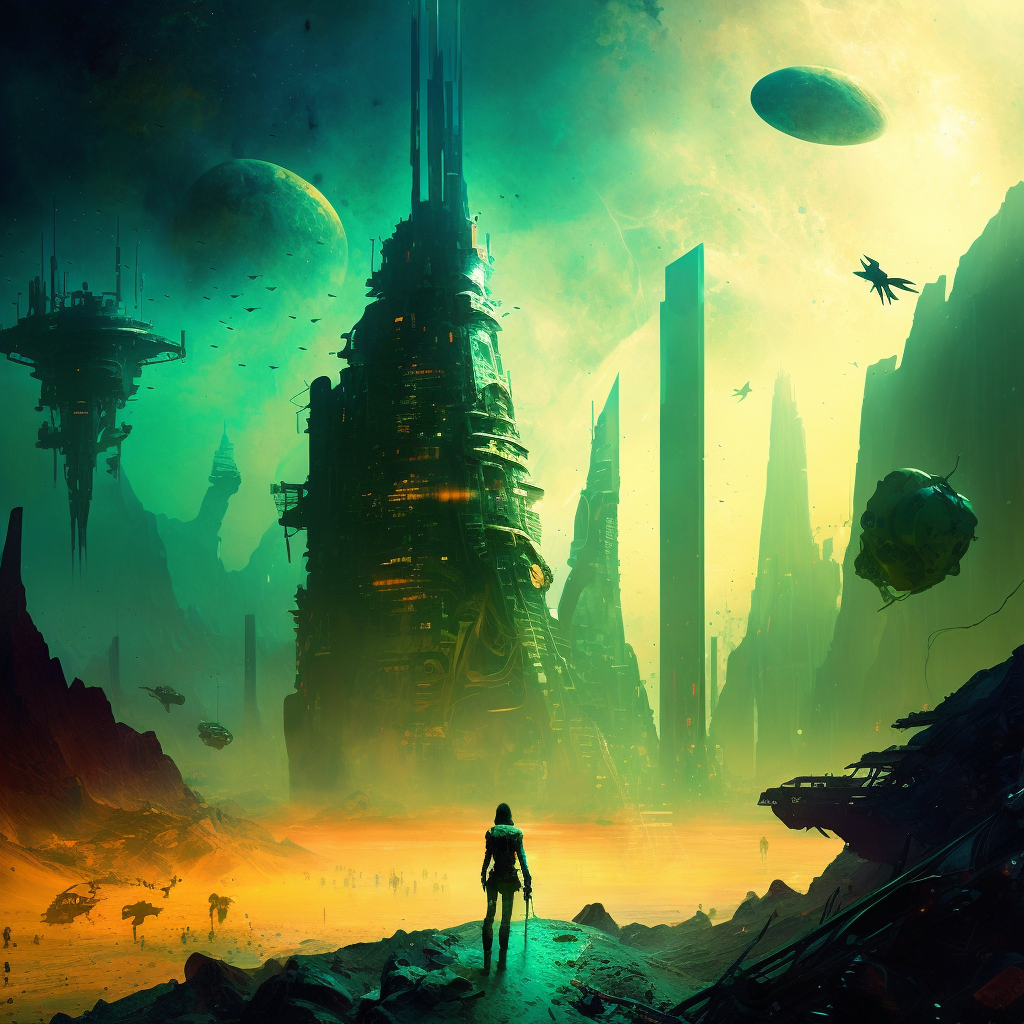 I will create stunning landscape designs for your comic, anime or ...