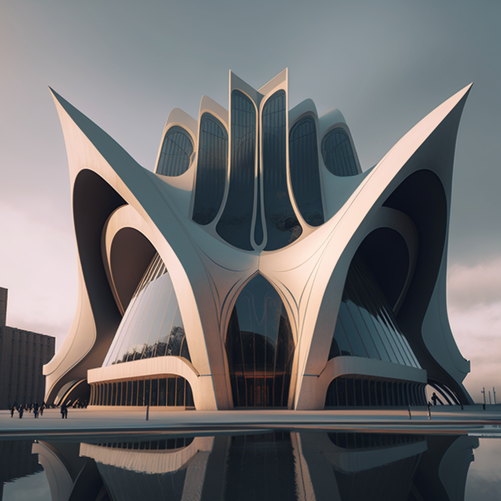 I will create stunning ai designs of buildings, architectures or homes ...