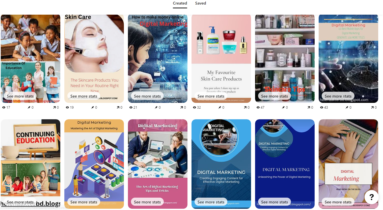 I Will Create 300 Pins 30 board as a setup, optimize and do Pinterest ...