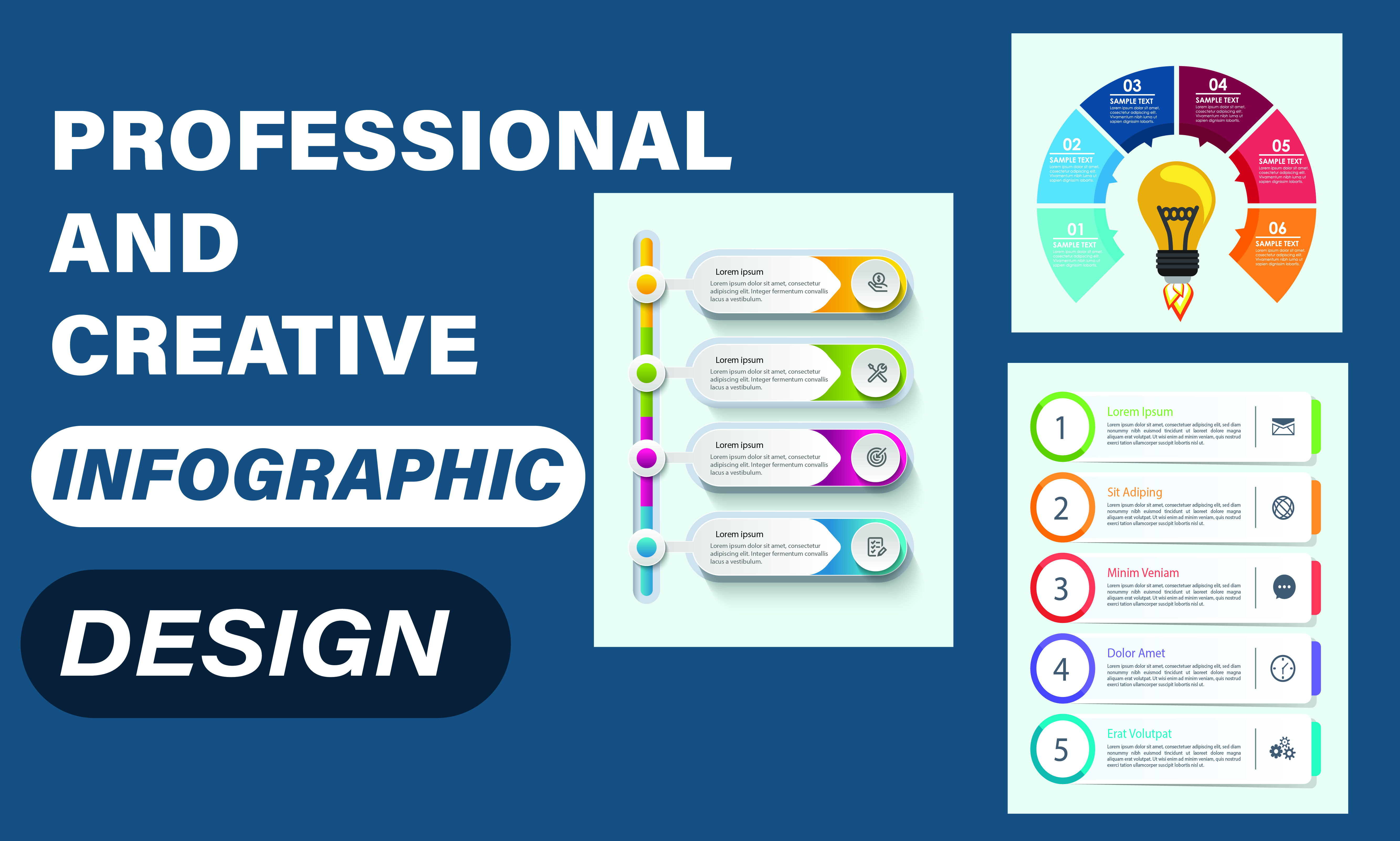 I will create an unique and extraordinary infographic for $5 - SEOClerks