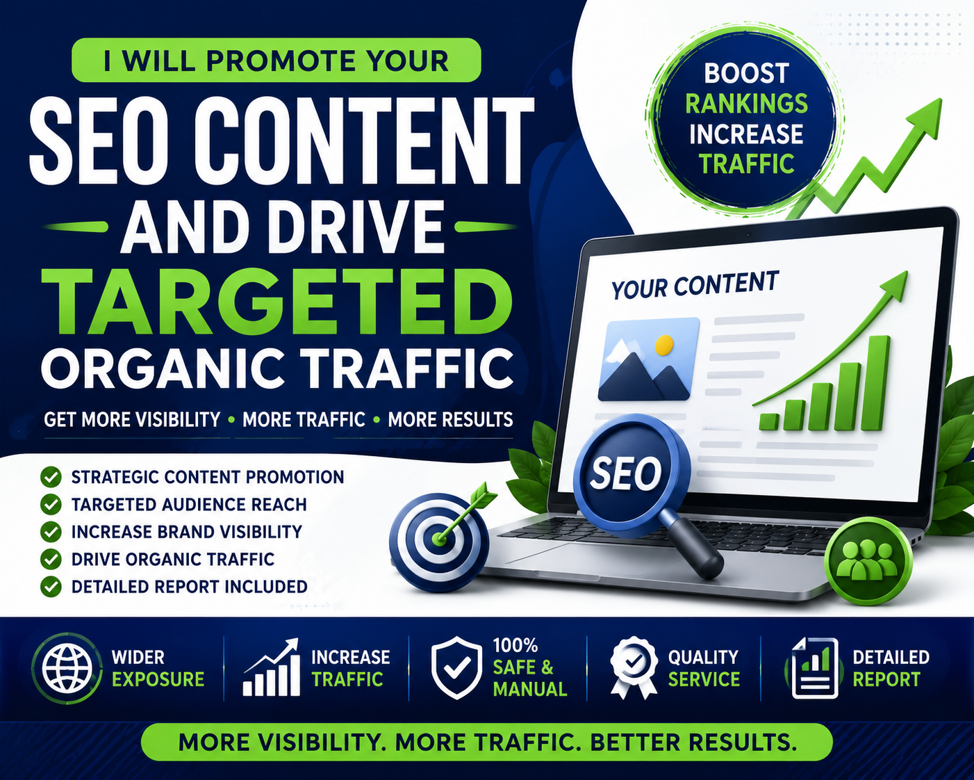 I Will Professionally Promote Your Website for More Visibility and ...