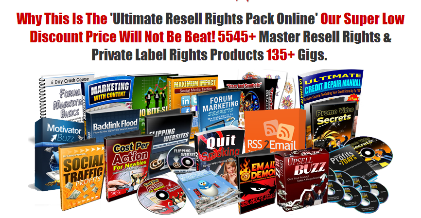 Give You 5000+ Master Resell Rights Products At Ridiculously Low Price for $25 - SEOClerks