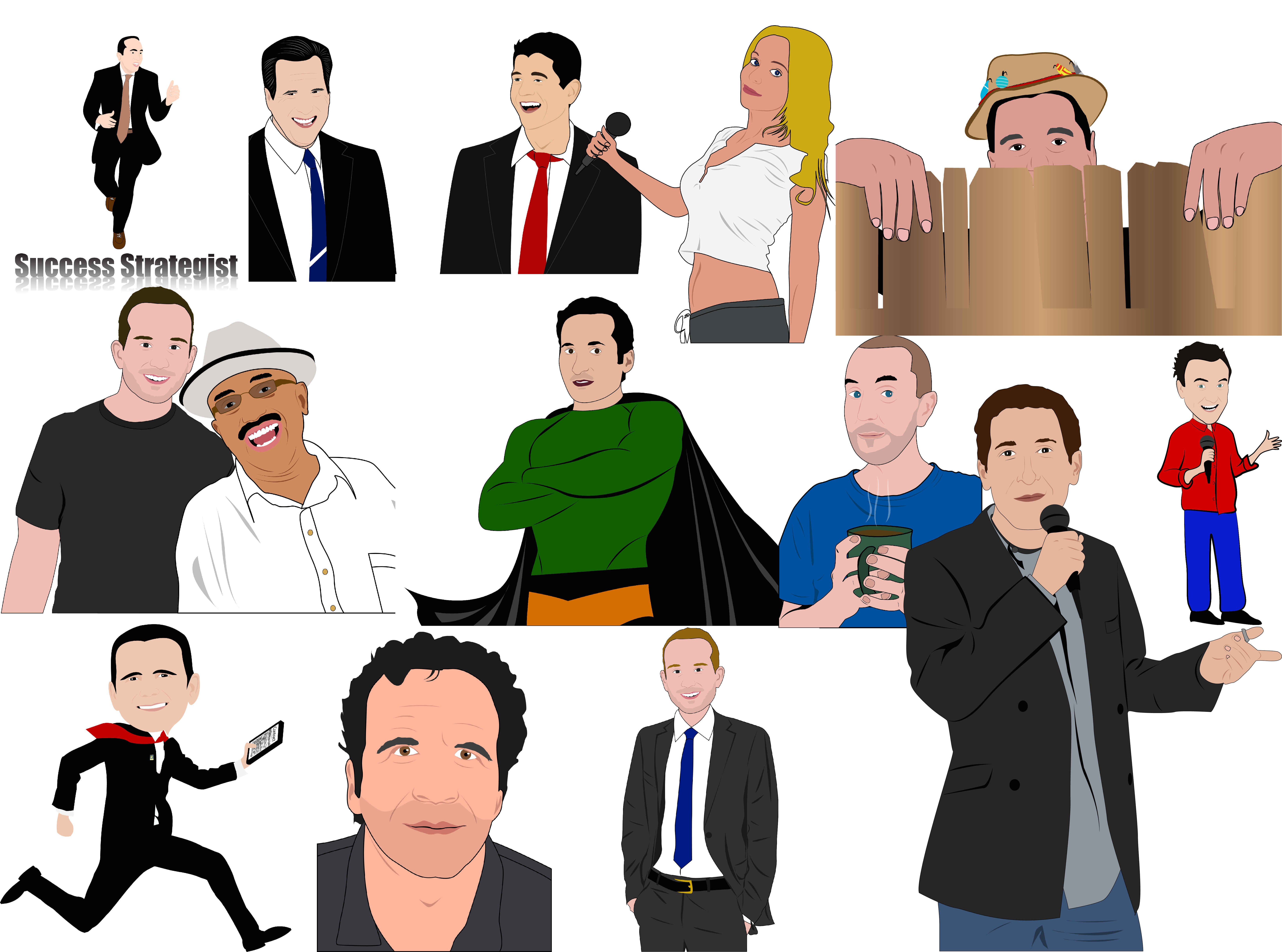 make a cartoon of you or your friend to caricature cartoon in vector ...