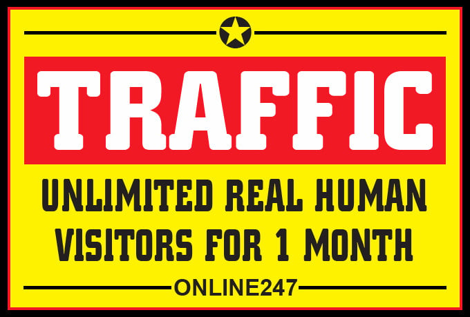 Send Traffic For 1 Month To Your Website for $10 - SEOClerks