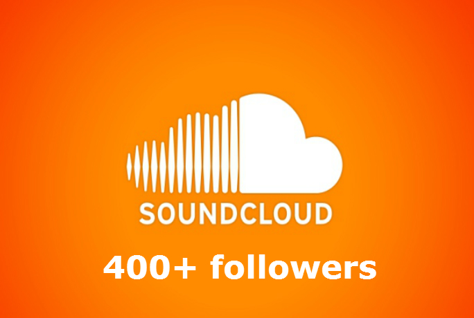 I will add over 400 real soundcloud followers to your profile for $5 ...