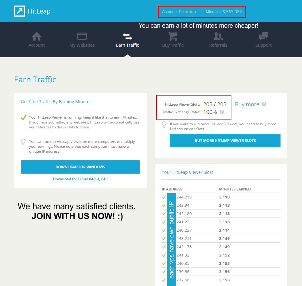 Run your Hitleap Sessions on our stable VPS Servers 24x7 for 30 Days ...