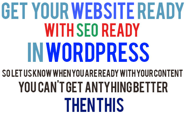 create 4 - 8 page wordpress website with SEO & Graphic READY for $50 ...