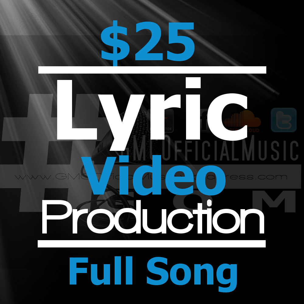 Create A Dope Lyric Typography Music Video For Your Full Song for $25 ...