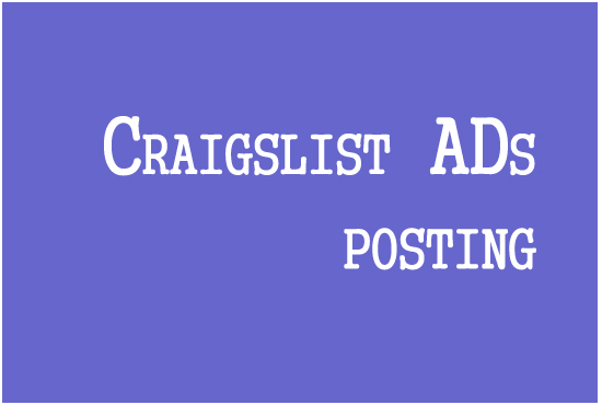Do 10 Craigslist Advertising For all Section for $15 - SEOClerks