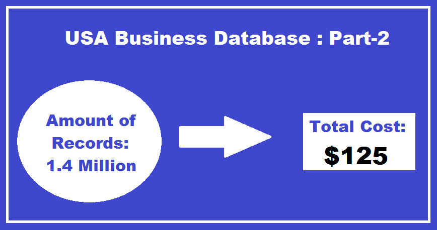 USA Business Database Part-3 for $125 - SEOClerks