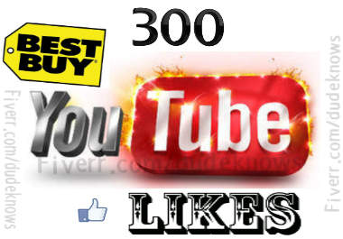 give you 300+ plus youtube likes with in 48 hours, . for $6 - SEOClerks
