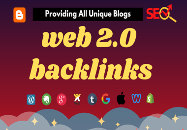 Buy Web 2.0 backinks, Services and Campaigns - SEOClerks
